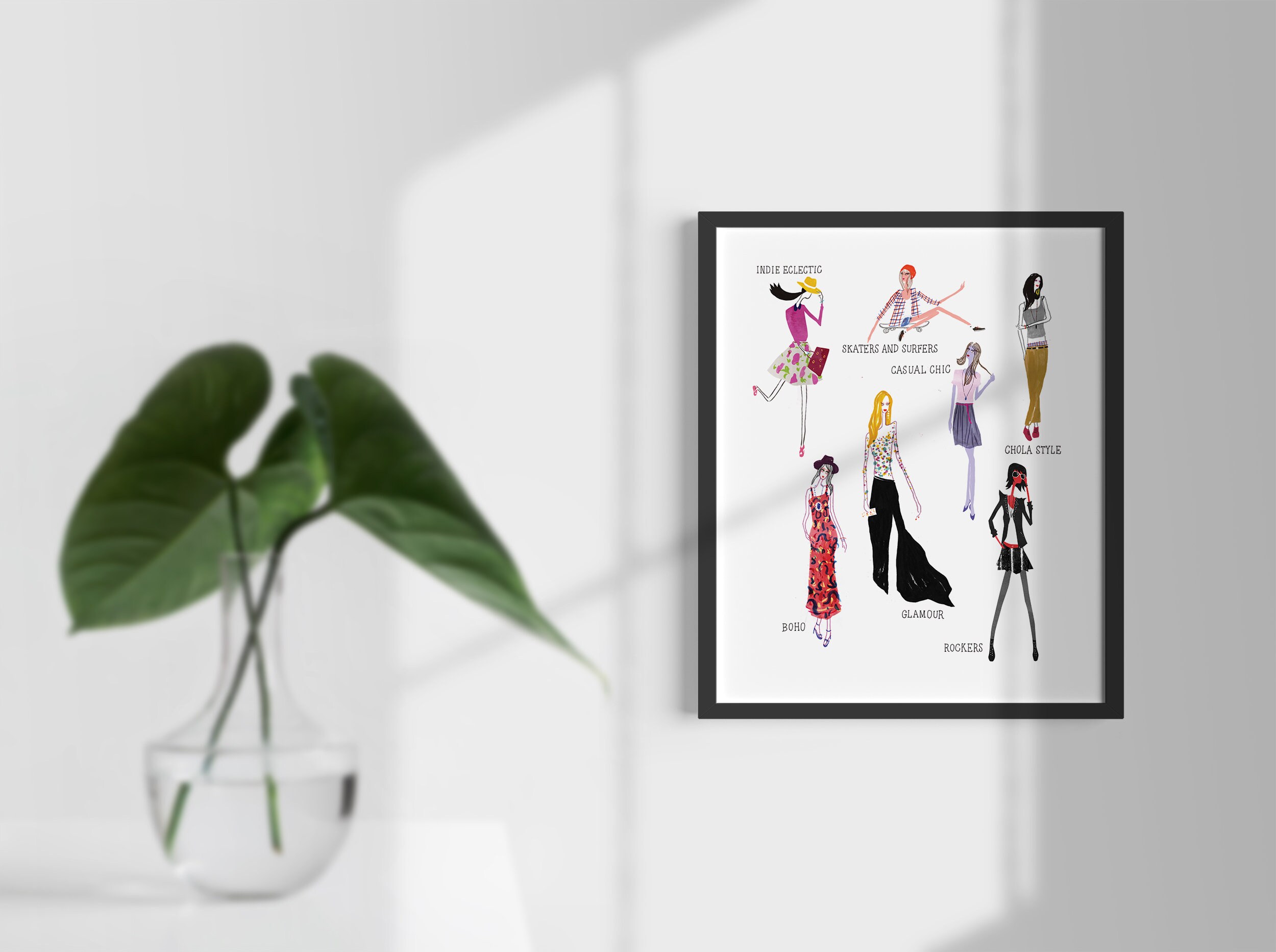 LA Women's Fashion. Limited Edition Print. - Etsy
