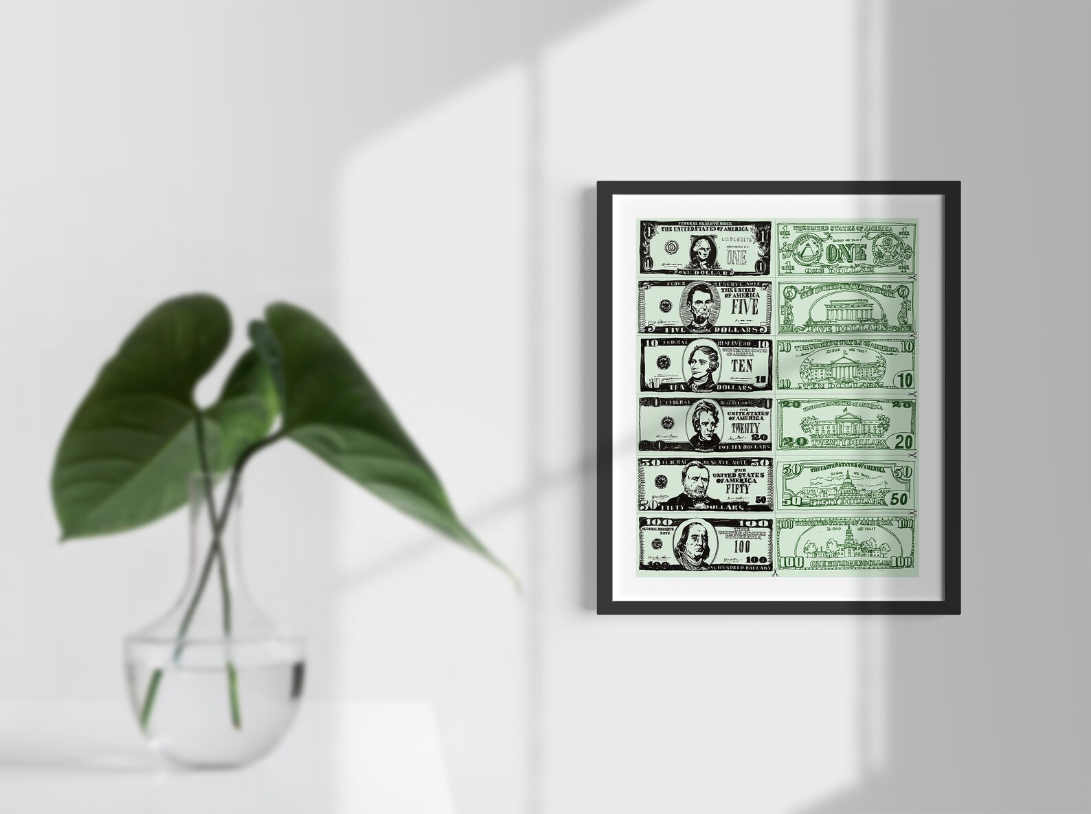 Dollars. Limited Edition Print. | Etsy