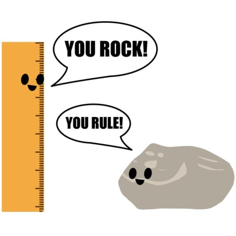 You Rock! You Rule! Pun T-shirt - Etsy
