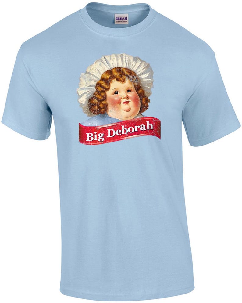 Big Deborah - Little Debbie Parody - Funny T-shirt - Sarcastic Vintage ...