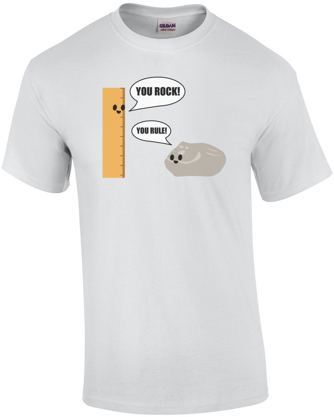 You Rock! You Rule! Pun T-shirt - Etsy