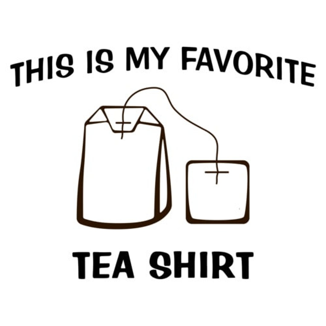 This is My Favorite Tea Shirt - Funny Pun Shirt - Etsy
