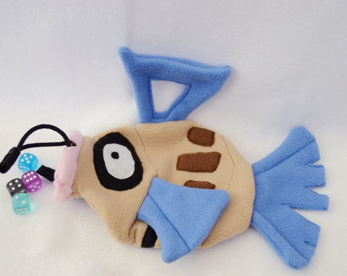 Pokemon Feebas Dice Bag Plush Drawstring Pouch - Etsy