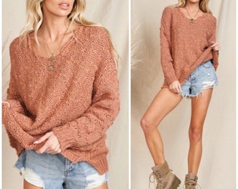 Copper Sweater - Etsy
