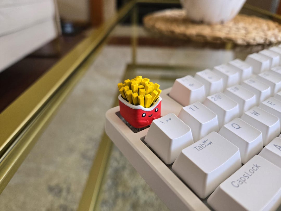 Fries Food Keycap, Custom Keycap, Resin Keycap, FPS Keycap, Shooter ...