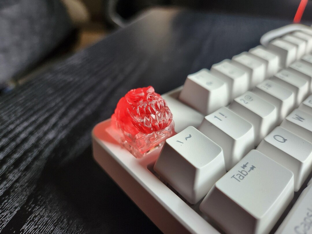 Hollow Pumpkin Keycap, Keycap Decor, Handmade Keycap, Artisan Keycap ...