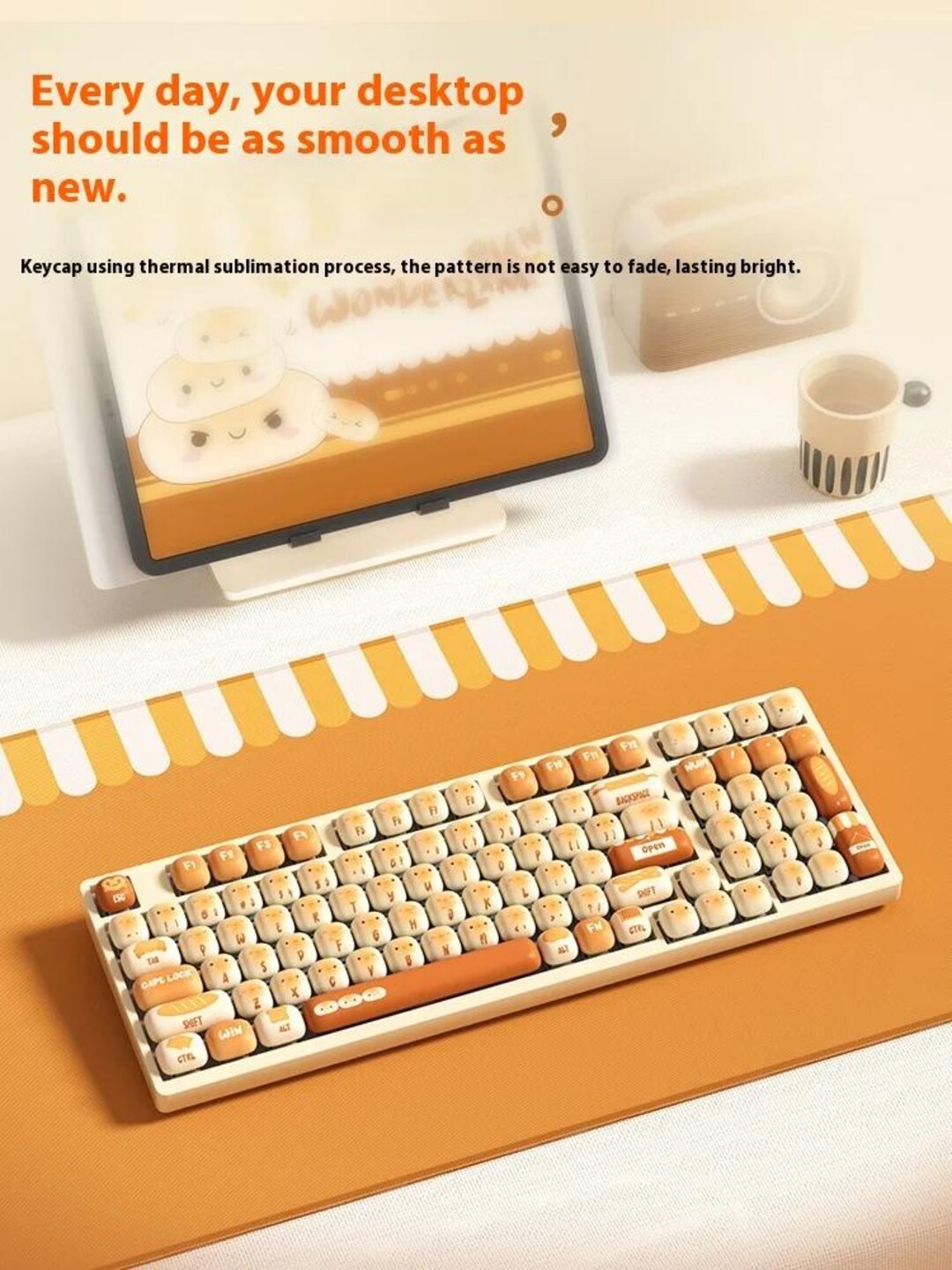 Akko Keyboard Keycap 138keys Customized Sublimation Cartoon Keycaps ...