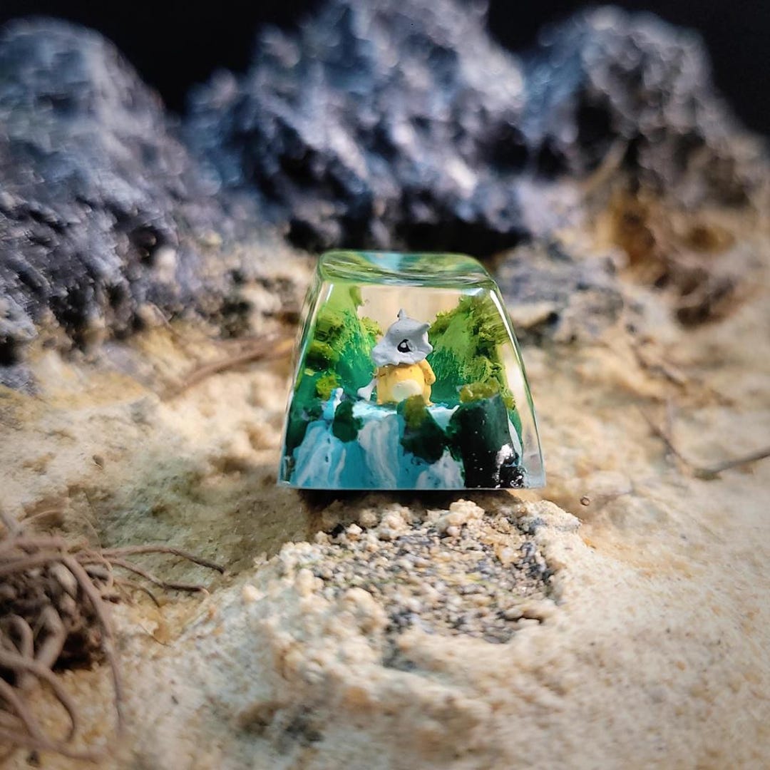 Pok.emon Cu.bone Keycap - Mechanical Key Buttons - Odd Keycaps - Anime ...