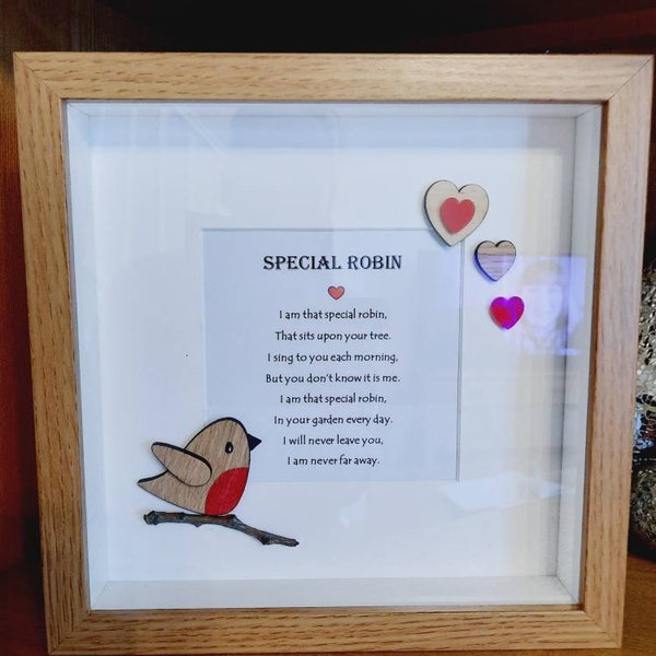 Robin Photo Frame - Etsy UK