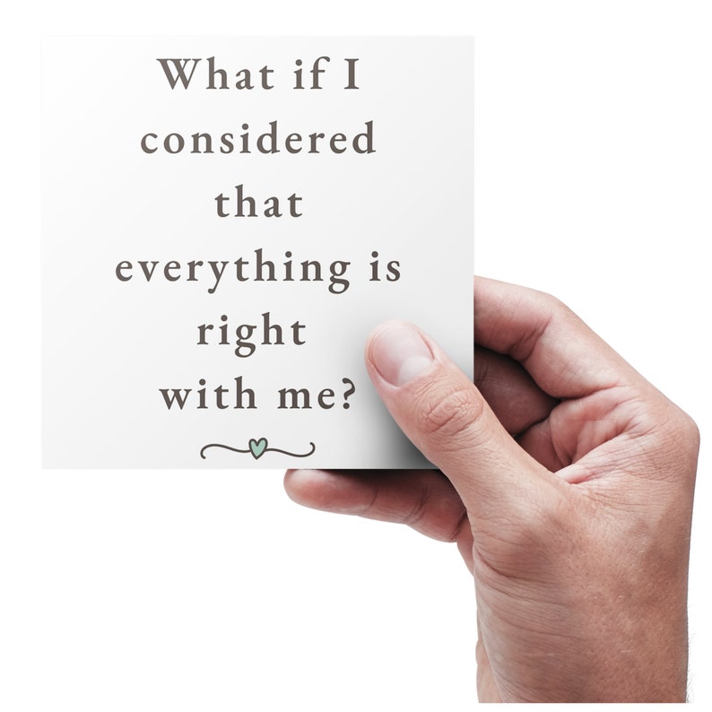 Printable Card Deck: 30 Reflective Questions for Your Self-care - Etsy