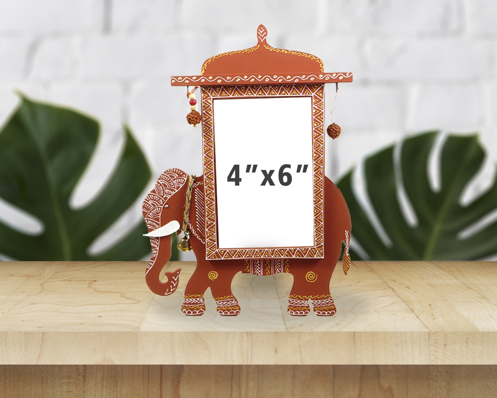 Elephant Photo Frame | Indian Handmade Picture Frame | Unique Desktop ...
