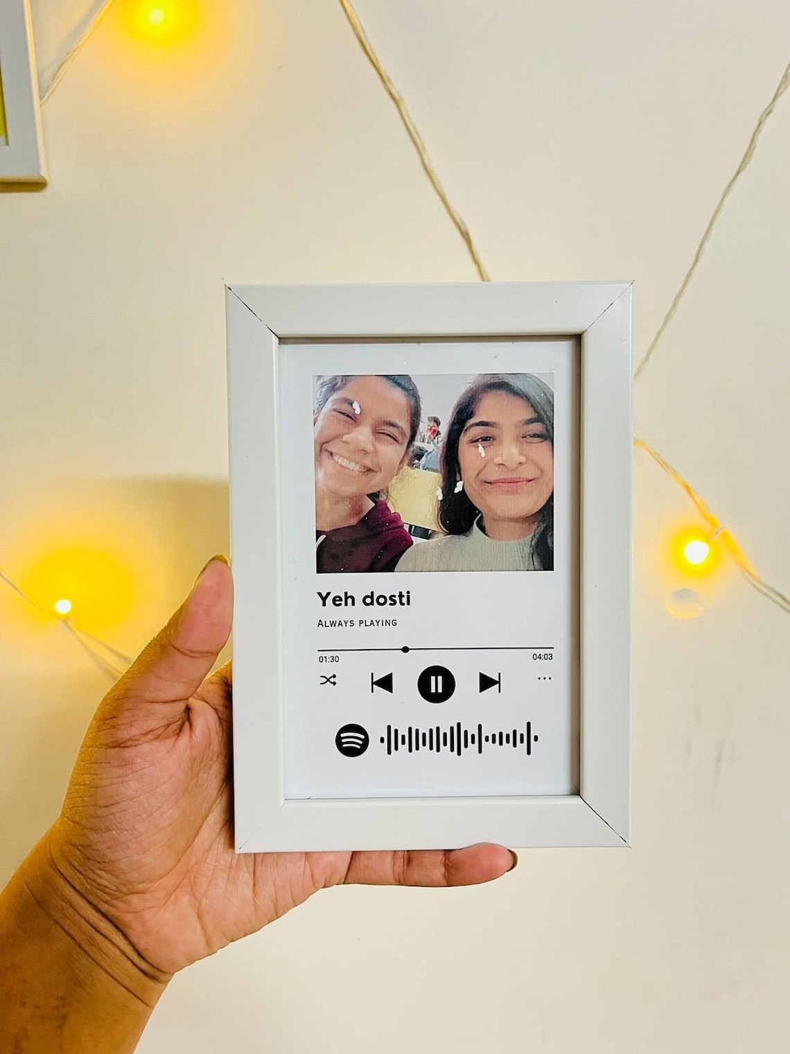 Personalized Spotify Photo Framecustomized Frames Gift for - Etsy