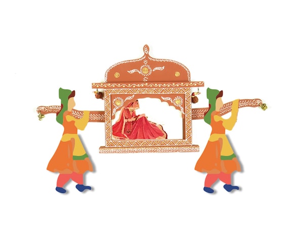 Indian Marriage Doli Clipart