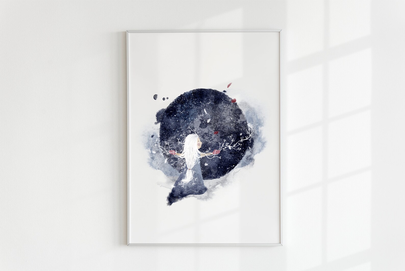 Magical Poster,illustrations,digital Art,nursery Set Print,girls ...