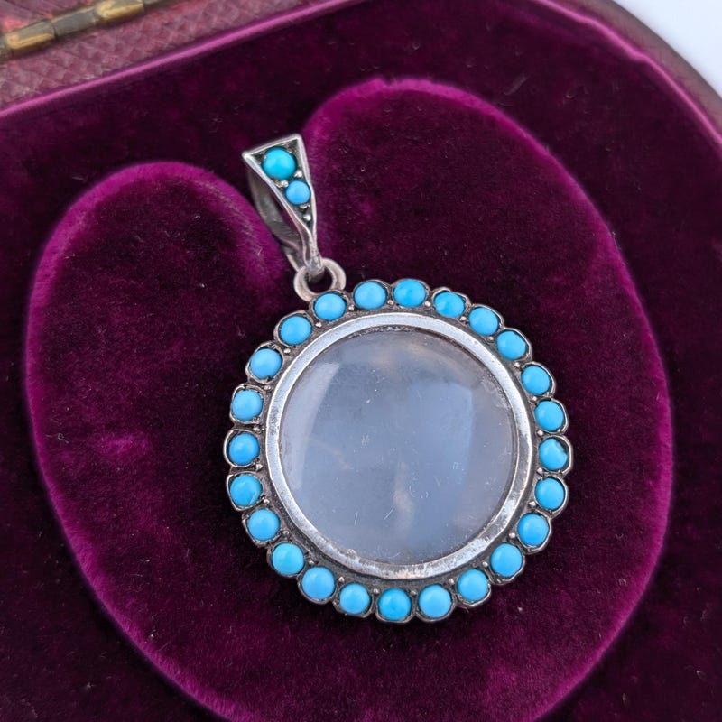 Turquoise Lockets - Etsy