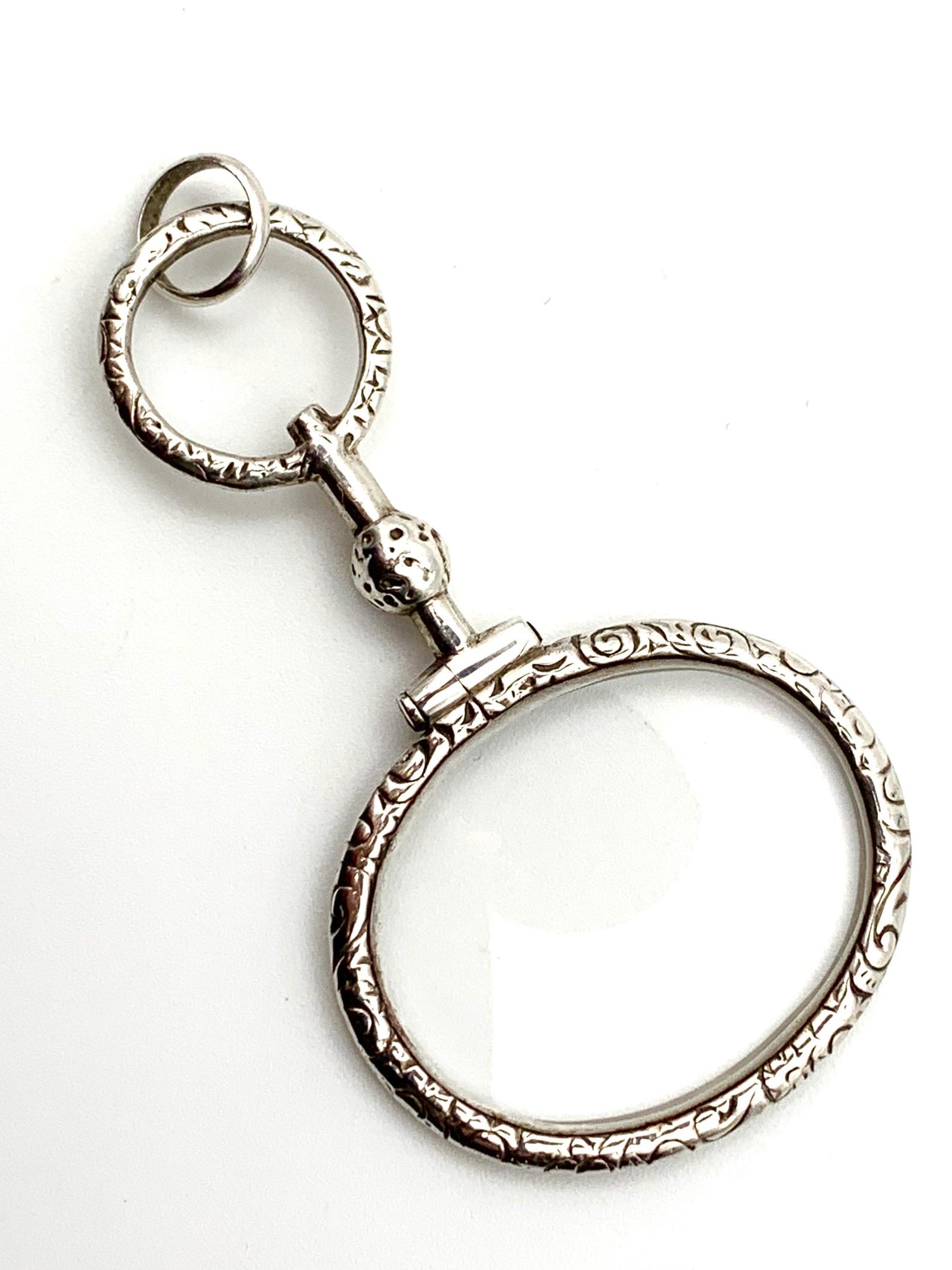Silver Georgian Style Quizzing Glass Magnifying Glass - Etsy