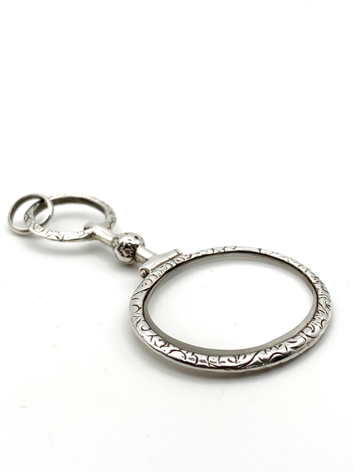 Silver Georgian Style Quizzing Glass Magnifying Glass - Etsy
