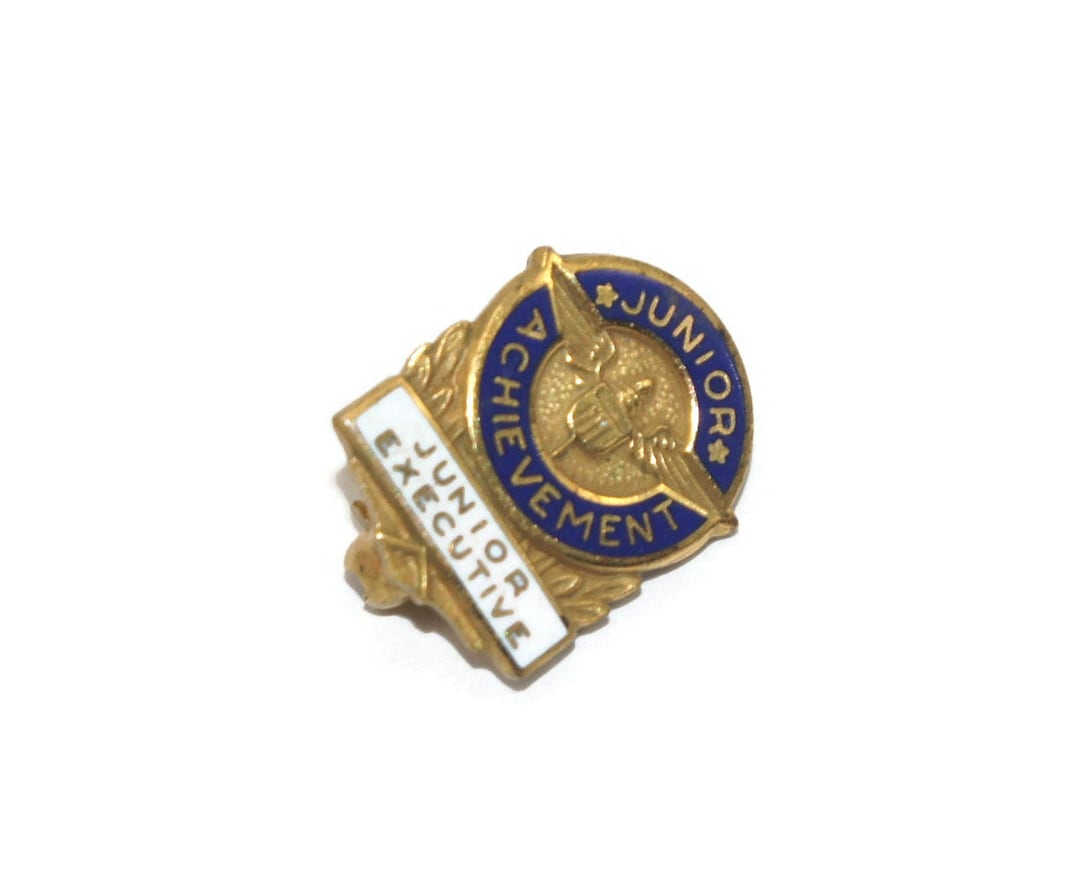 Vintage Gold Filled Junior Achievement Junior Executive Pin. Hallmarked ...