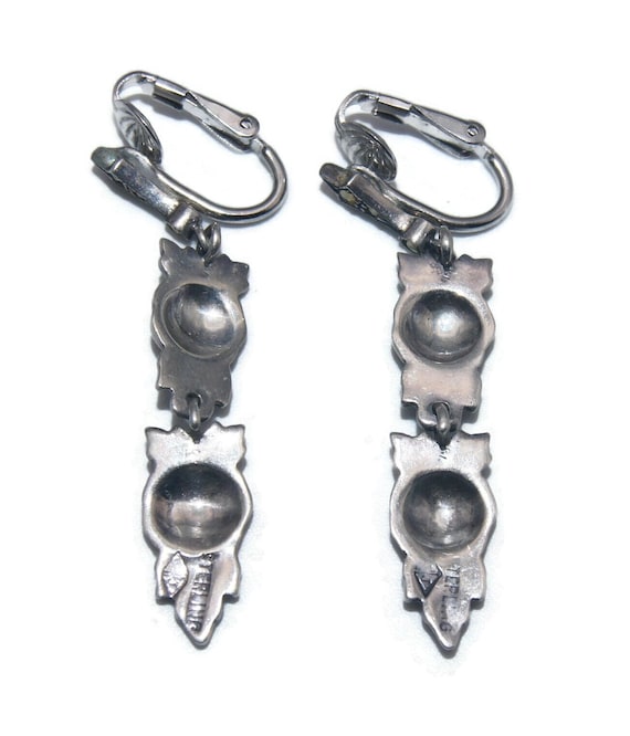 Vintage Judith Jack Sterling Silver and Marcasite Cli… - Gem