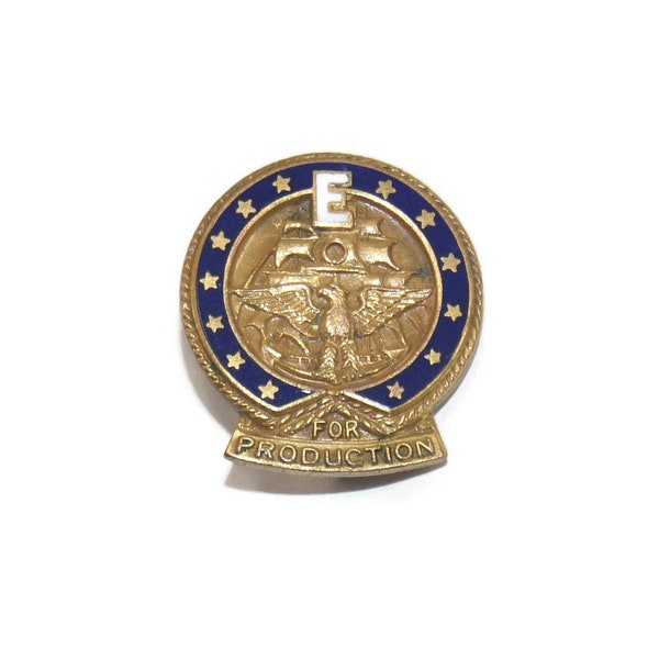 Navy Pin - Etsy