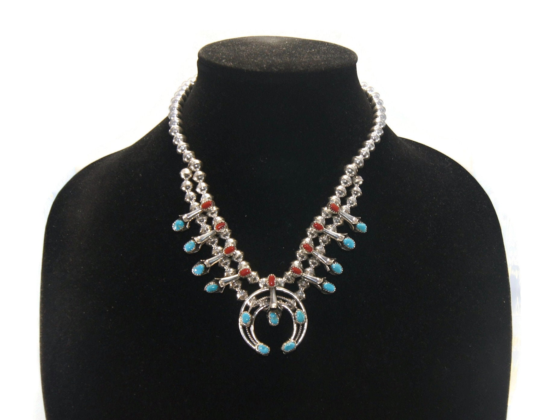 Vintage Phil Garcia Navajo Native American Sterling Silver Etsy
