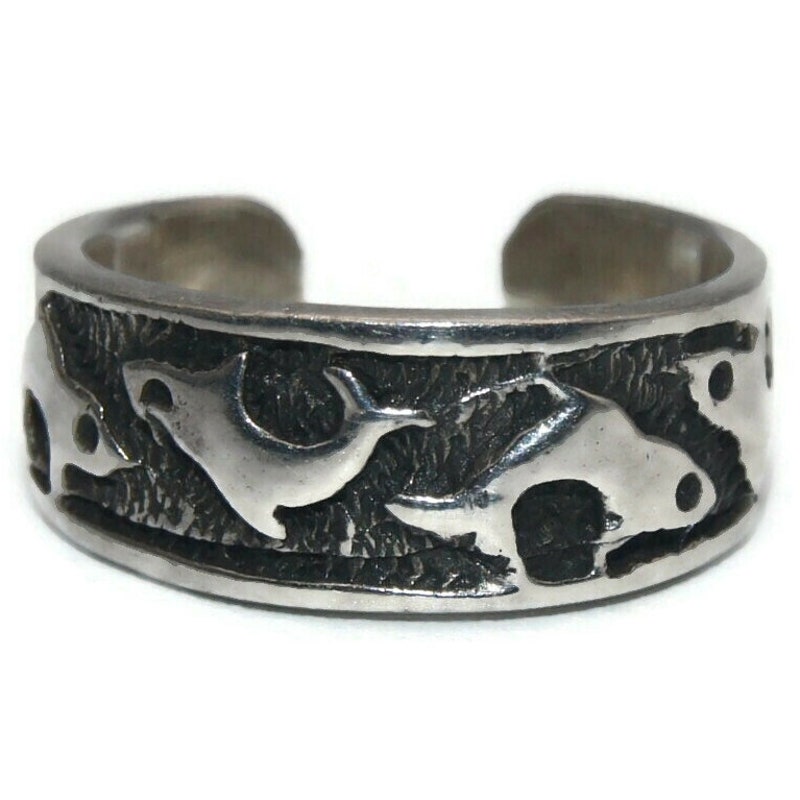 Dolphin Toe Ring - Etsy