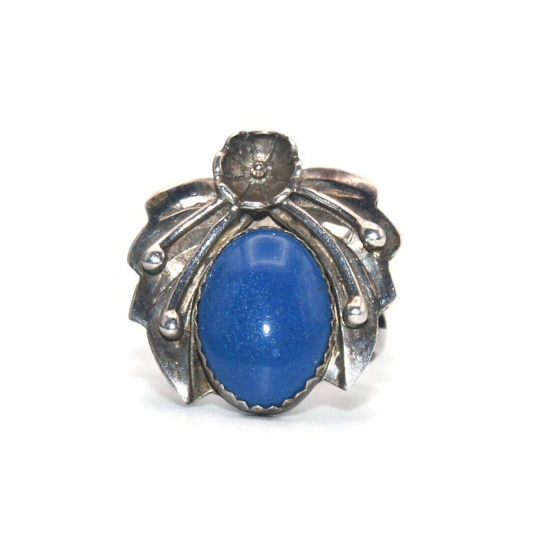 Vintage Skyway Trading Company Sterling Silver and Sodalite Squash ...