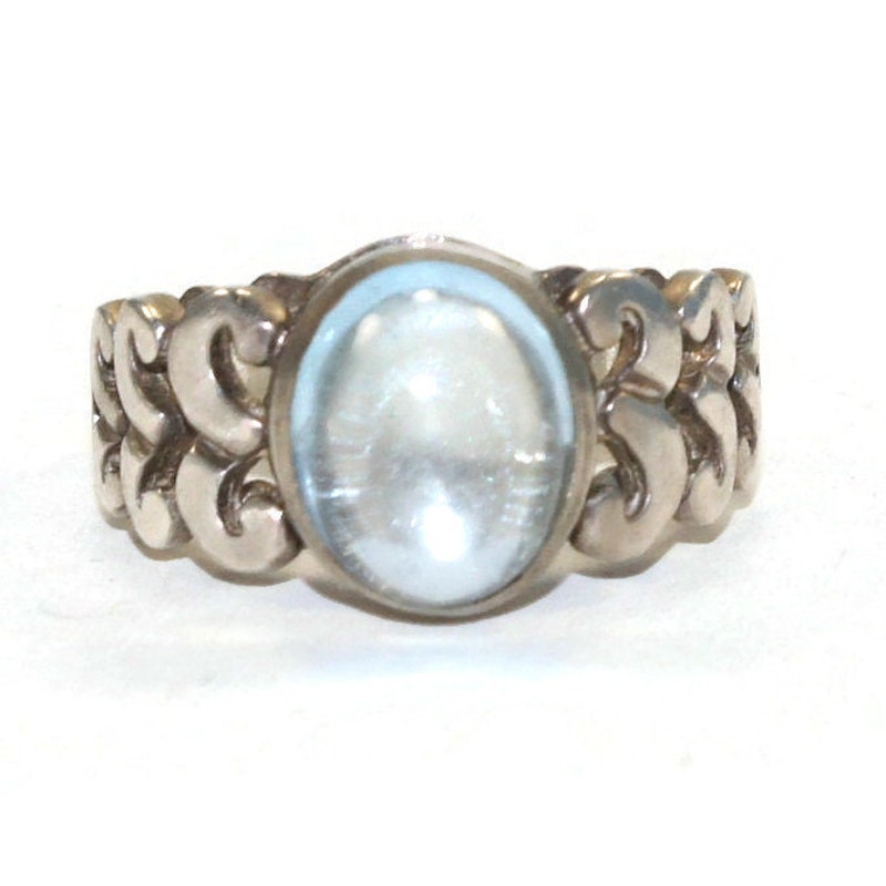 Oval Cabochon Ring - Etsy