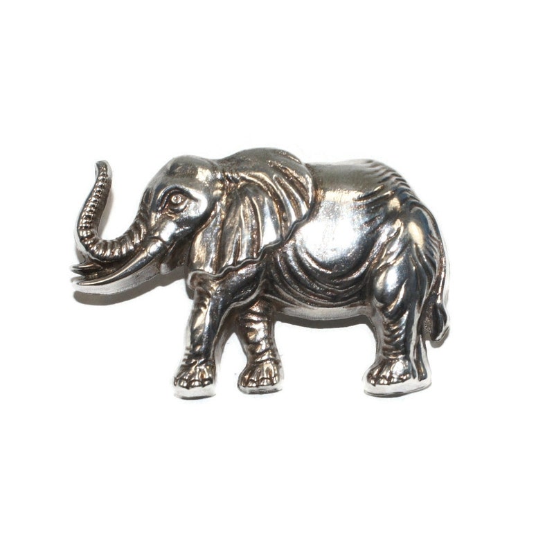Elephant Brooch - Etsy