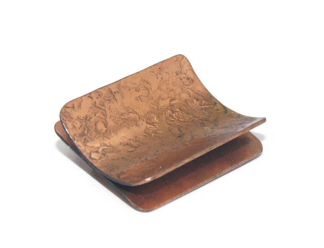 Vintage Hand Wrought Copper Brooch. Marked Hand Wrought. - Etsy