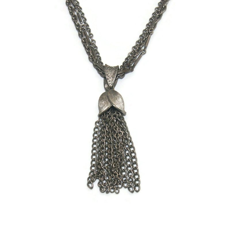 Silver Tone Tassel - Etsy