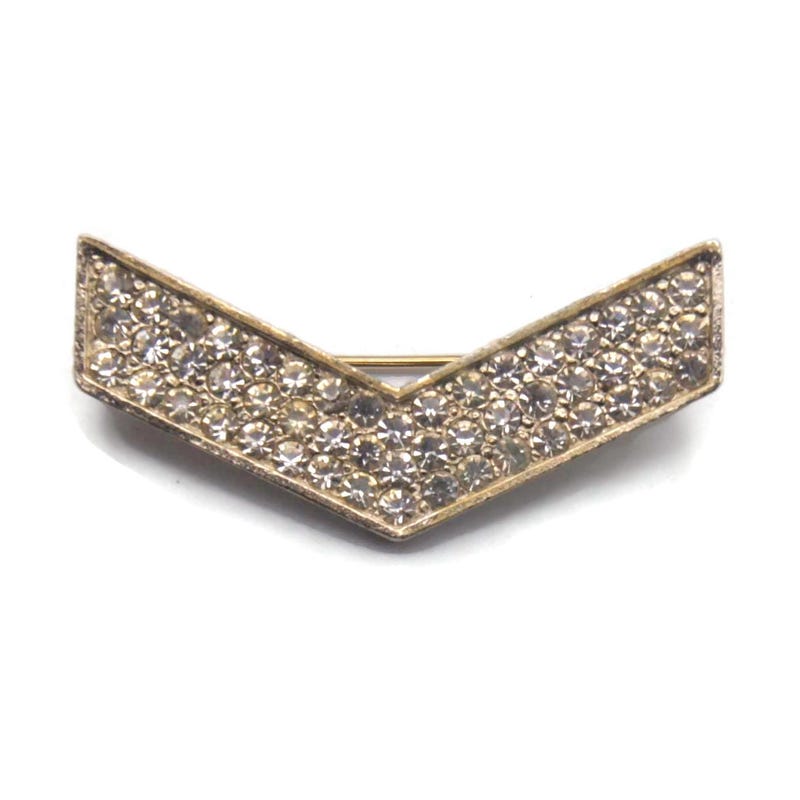 Chevron Brooch - Etsy