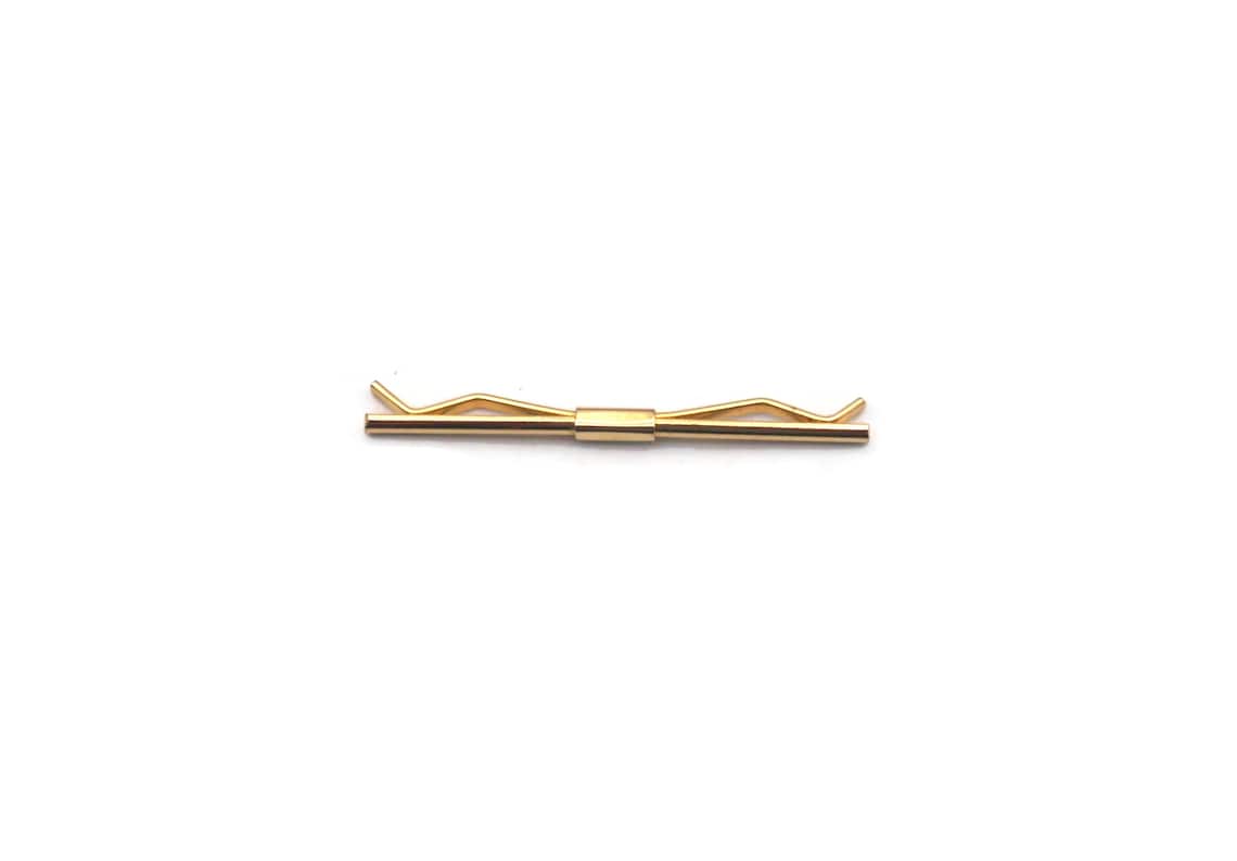 Vintage Gold Tone Collar Stay Bar Clip, Men's or Woman's Collar Stay ...