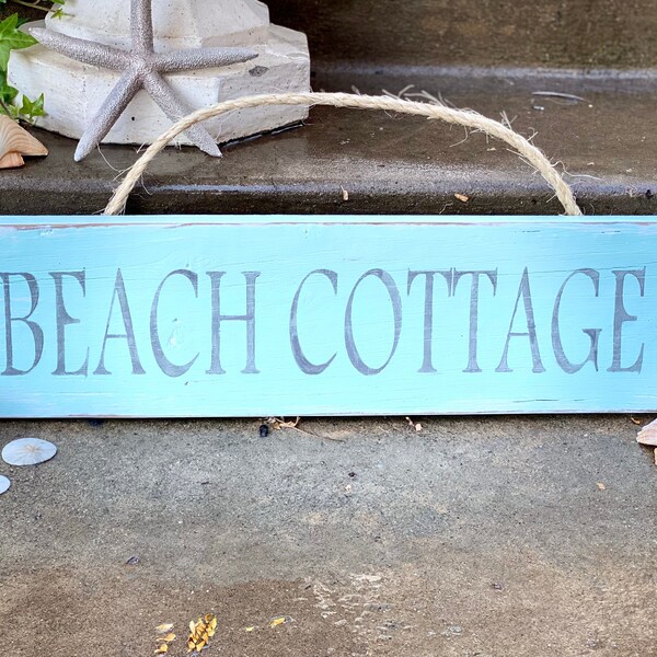 Cottage Wood Sign - Etsy