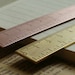 15cm Brass Ruler, Solid Brass Ruler, 6inches Copper Ruler, Solid Copper ...