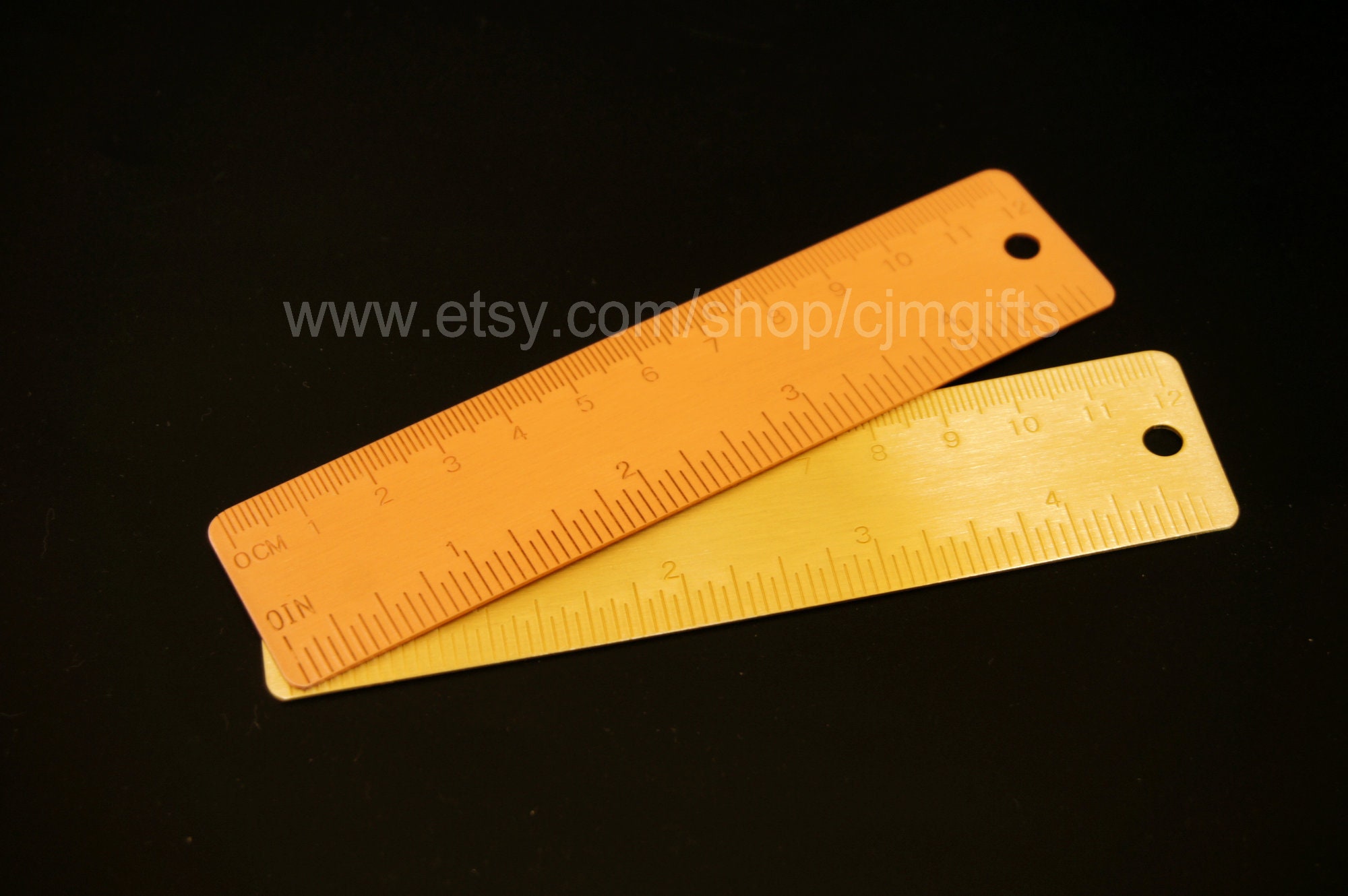 Brass Ruler, Solid Brass Ruler - Etsy Australia