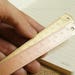 15cm Brass Ruler, Solid Brass Ruler, 6inches Copper Ruler, Solid Copper ...