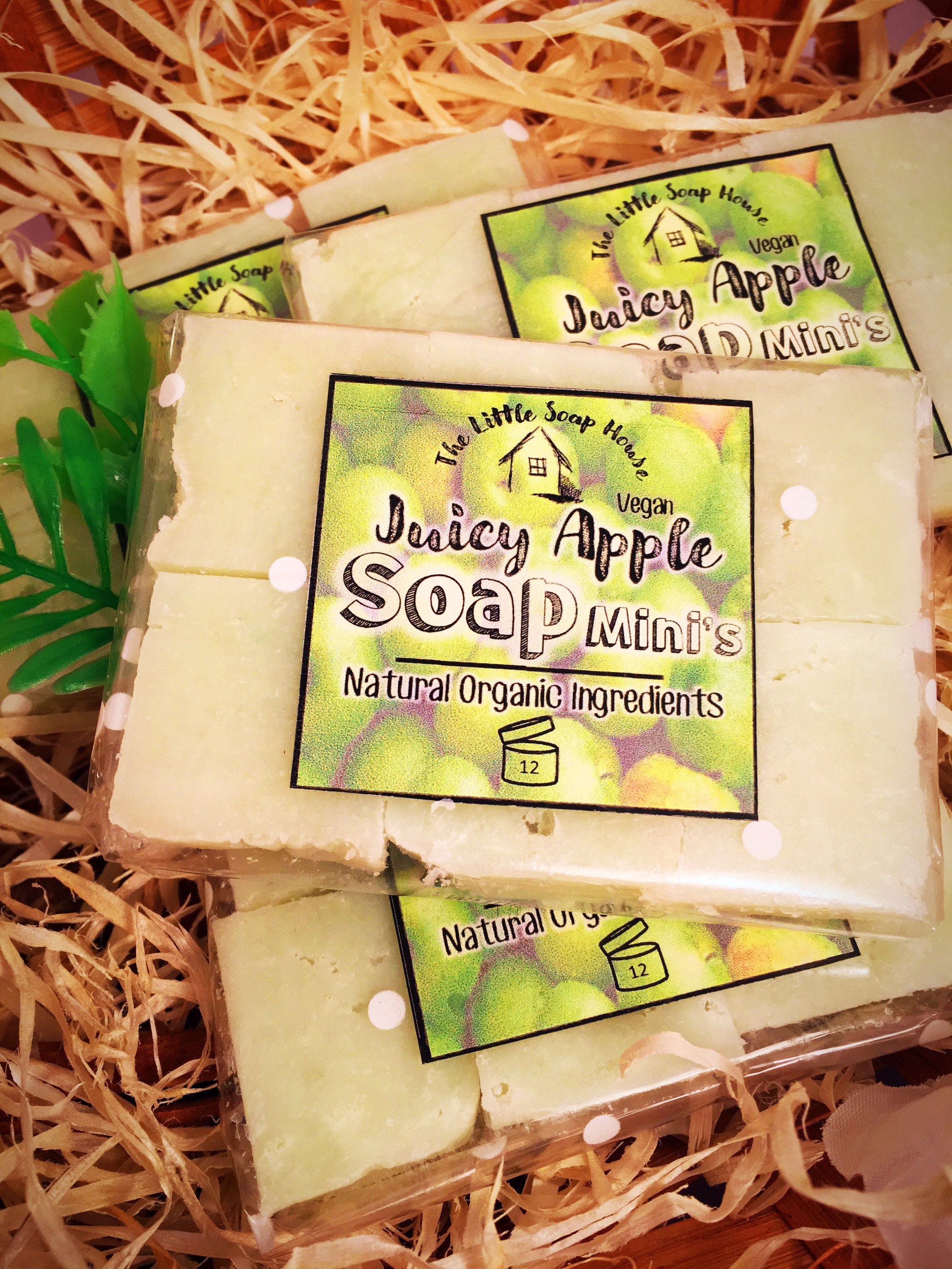 Juicy Apple Homemade Organic Soap Packet / Small Gift / Super - Etsy UK