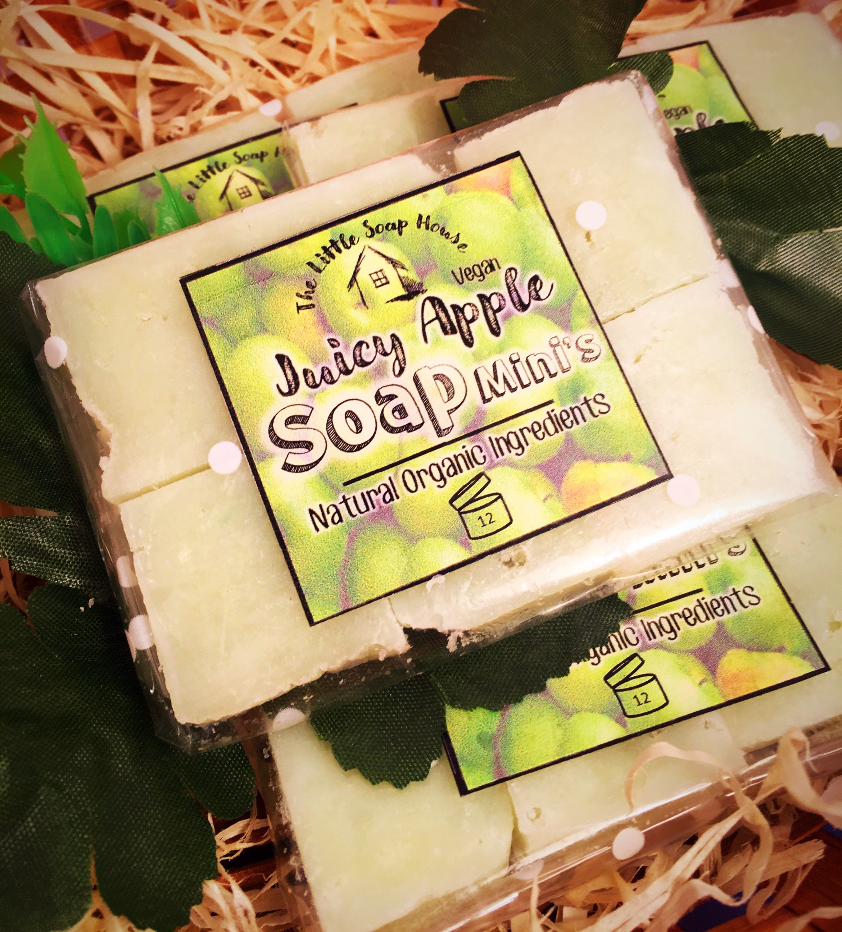 Juicy Apple Homemade Organic Soap Packet / Small Gift / Super - Etsy UK