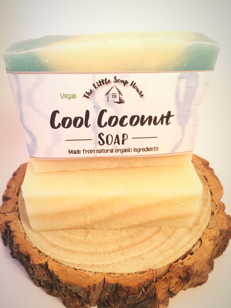 Cool Coconut / Coconut Infused and Coconut Scented Soap Bar - Etsy