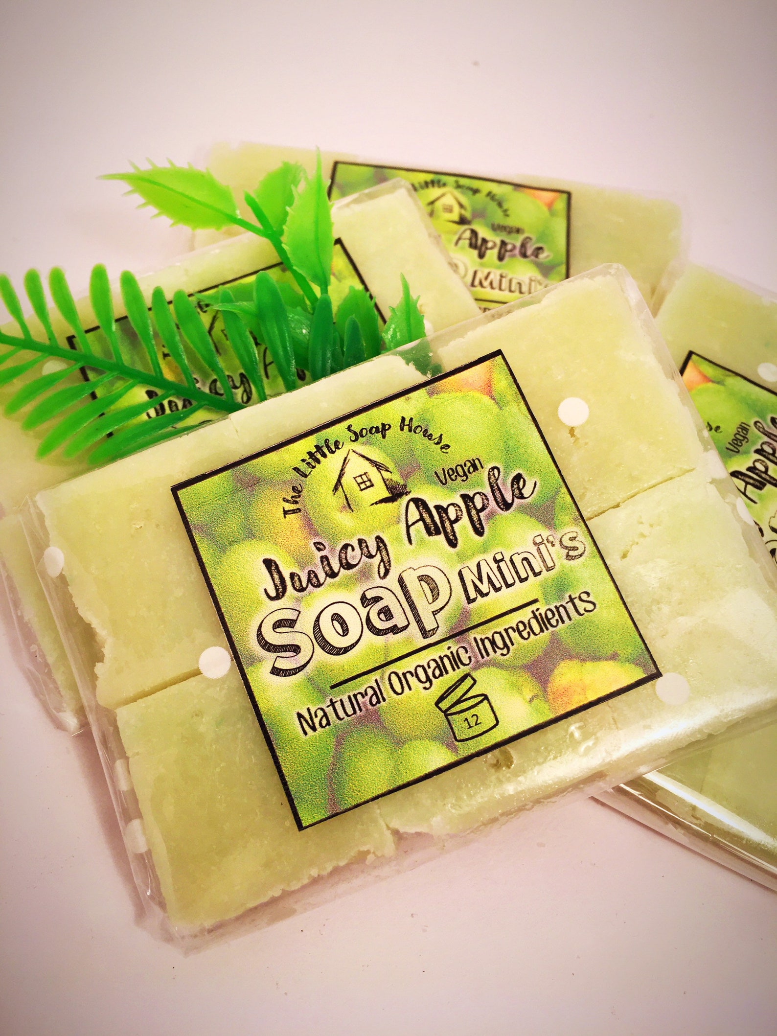 Juicy Apple Homemade Organic Soap Packet / Small Gift / Super - Etsy UK