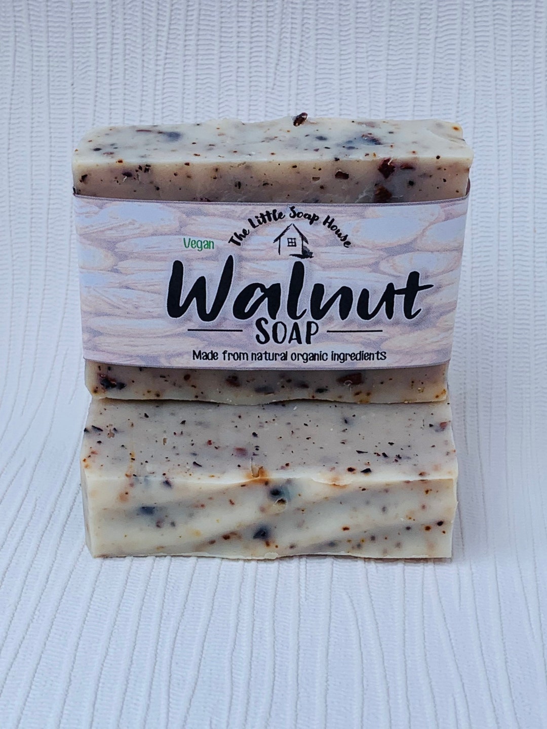 Walnut Infused Exfoliating Soap Bar / Homemade Organic Walnut Soap - Etsy