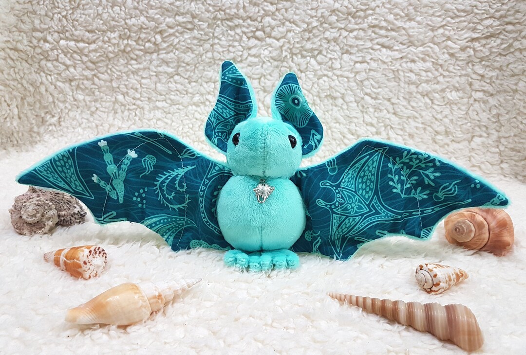Radiant Ray - Bat Plush - Etsy