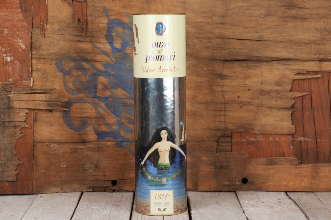 Vintage Luxury Cardboard Flask Case, Bottle Holder, Round Box - Etsy