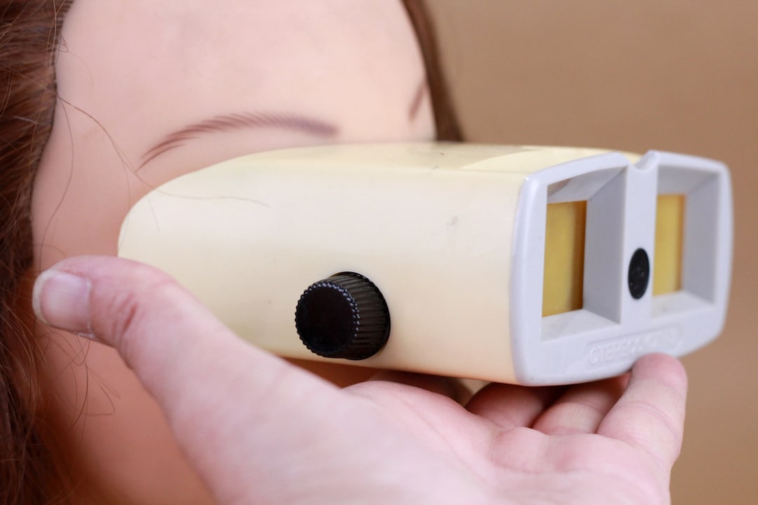 Vintage Slide Viewer, Diapositive Viewer, Stereoscope, 3D Diascope ...