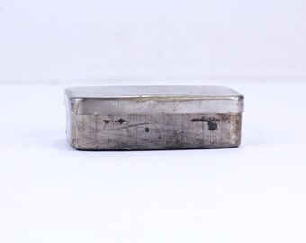 Medical Metal Box, Vintage Sterilizer Box for Syringe, Metal Container ...