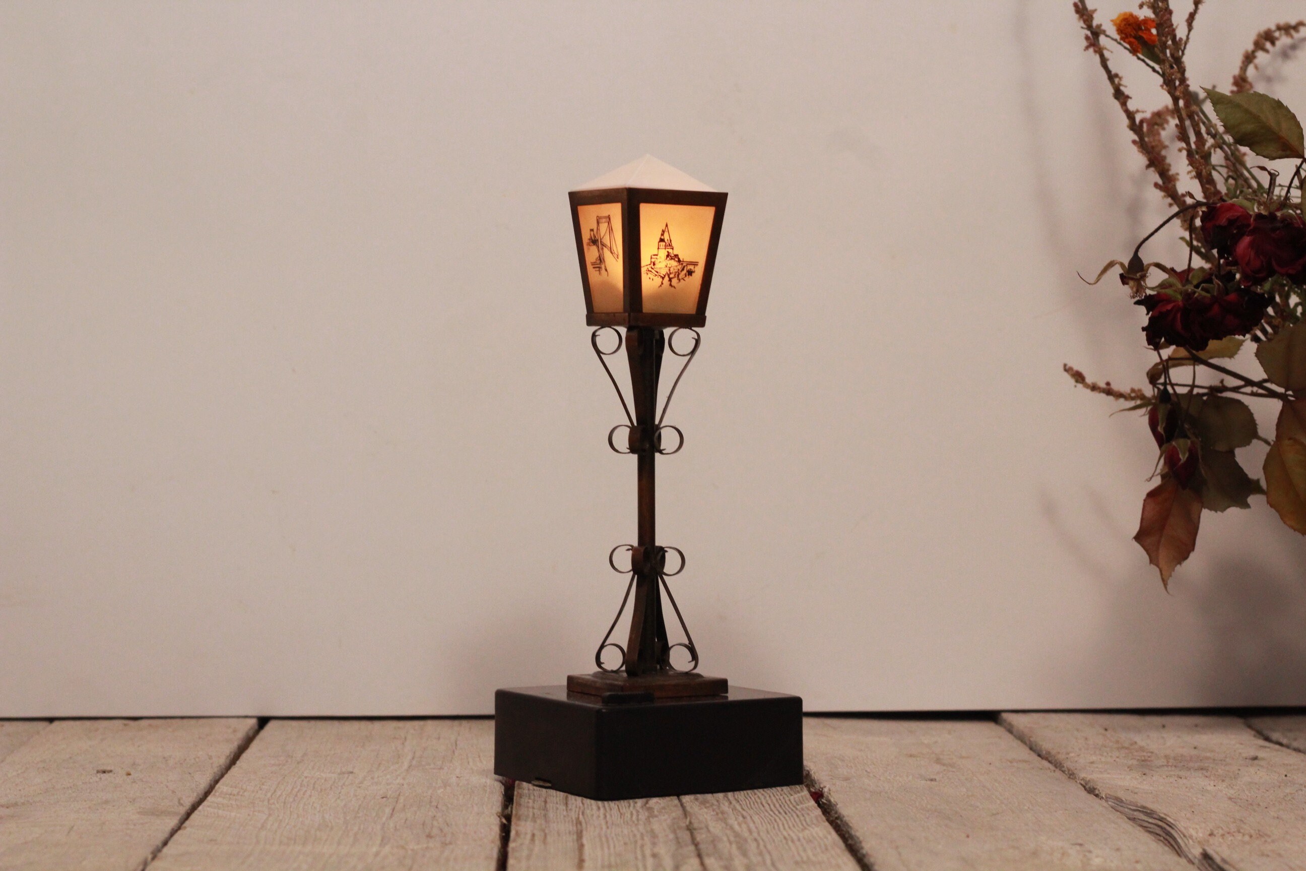 Vintage Small Table or Desk Lamp, Lighthouse, Night Lamp, Lighting - Etsy