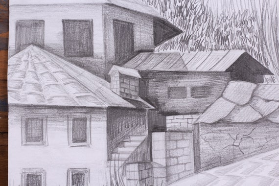 Disegni Di Case A Matita