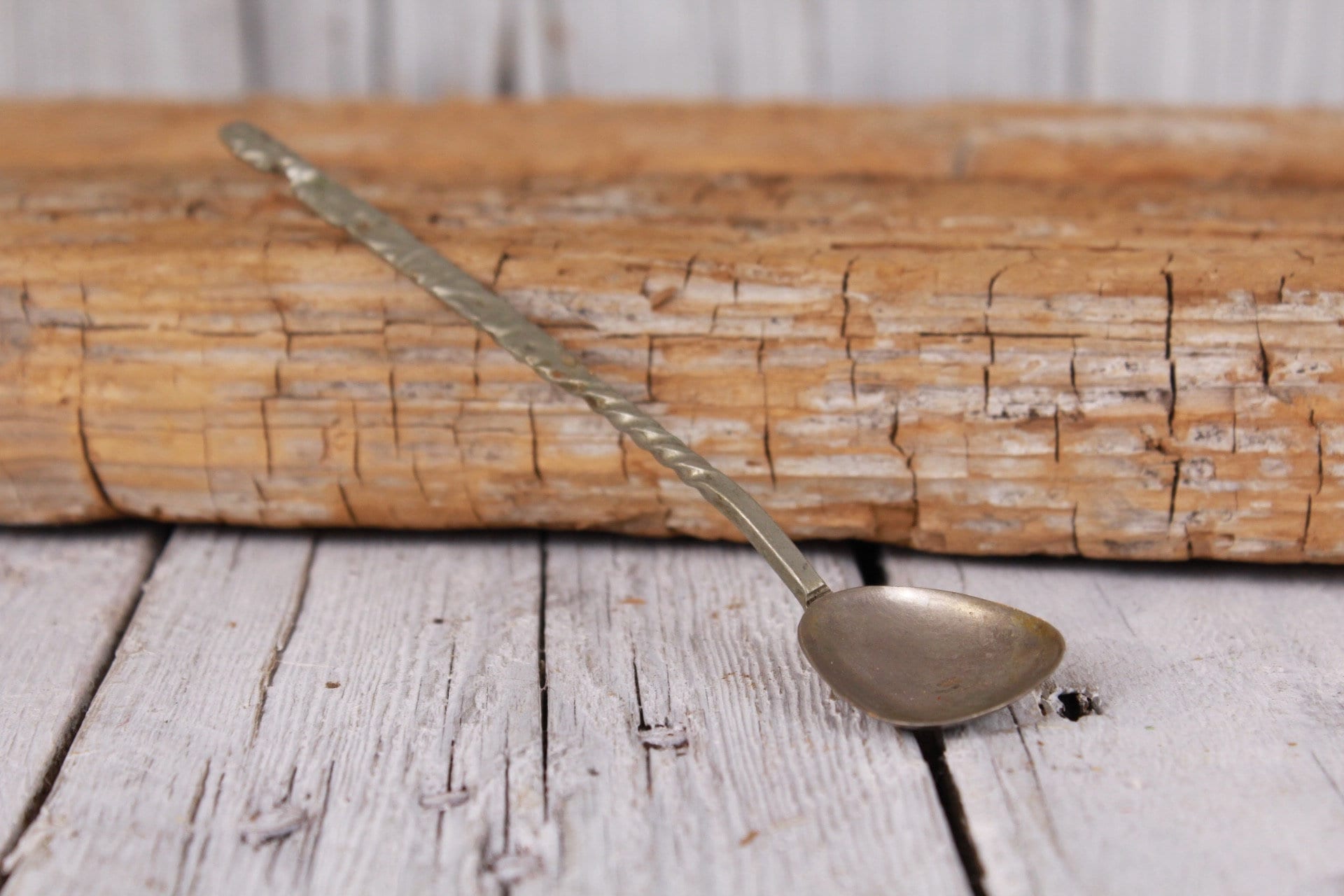 Antique Silver Plated Spoon Twisted Spoon Long Handle Spoon - Etsy UK