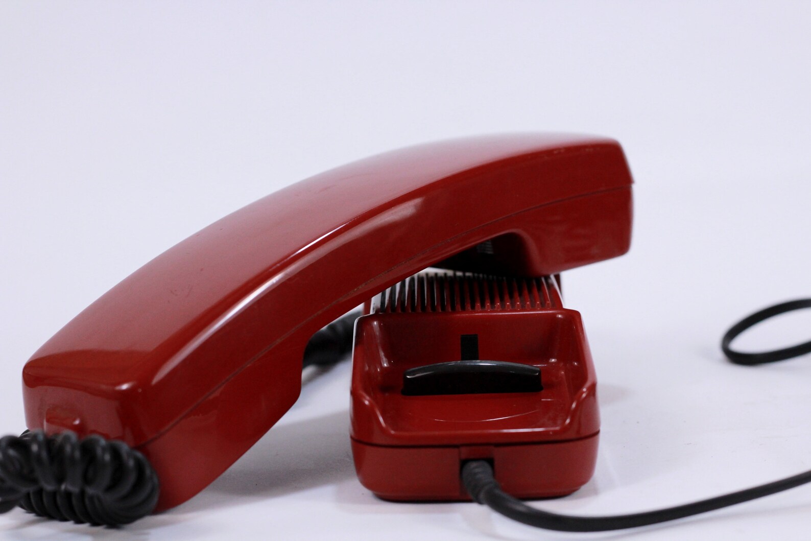 Vintage Wall Red Push Button Telephone K Fe Ap 381 Made in - Etsy